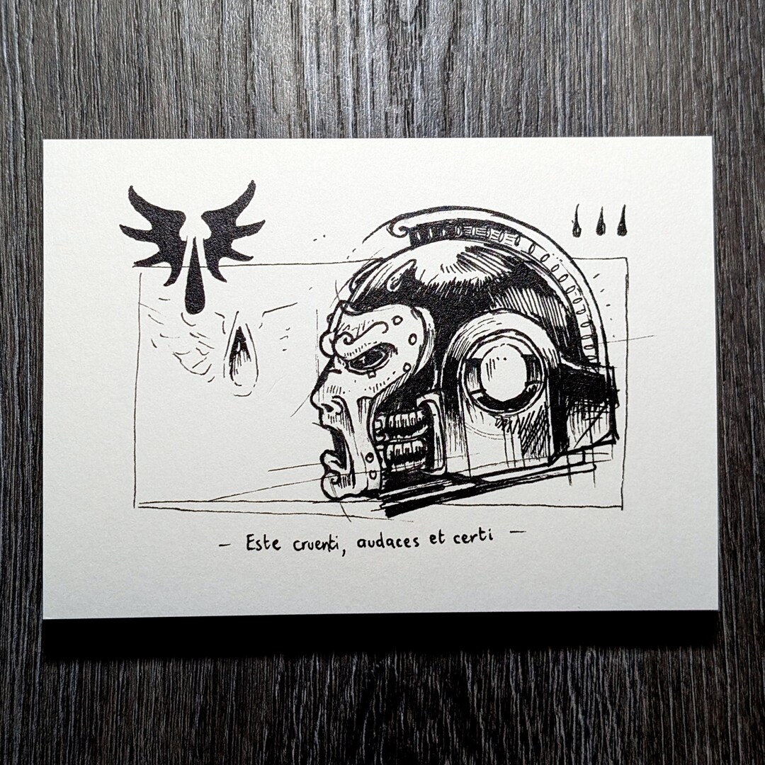 Helm Series - Blood Angels - Etsy