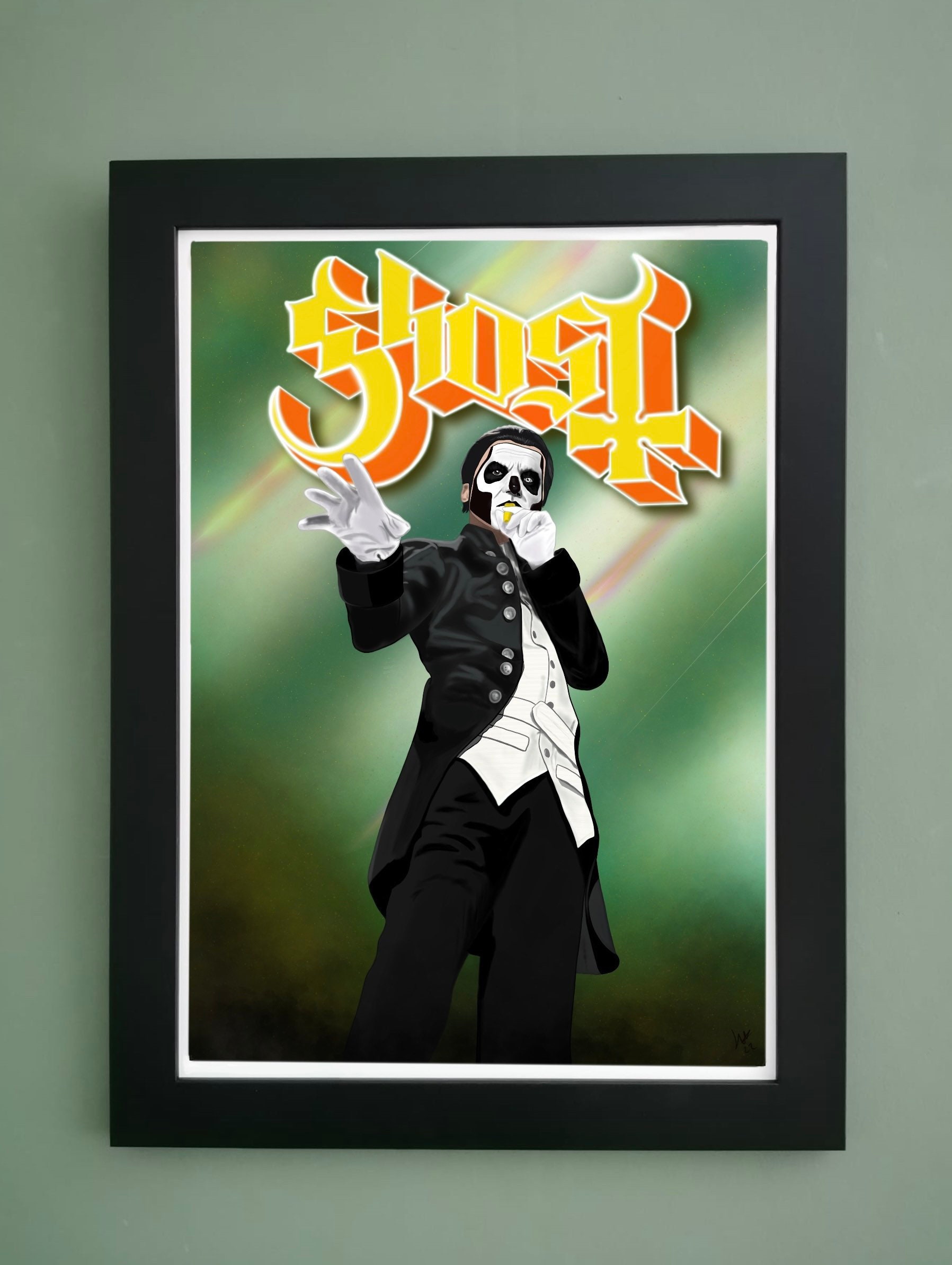 Ghost Band 11x17 Print Set Of 5 Papa Emeritus smadiasoft.com