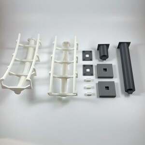 Arrow Inspired Roller Coaster Track Model: Customizable Colors - Etsy