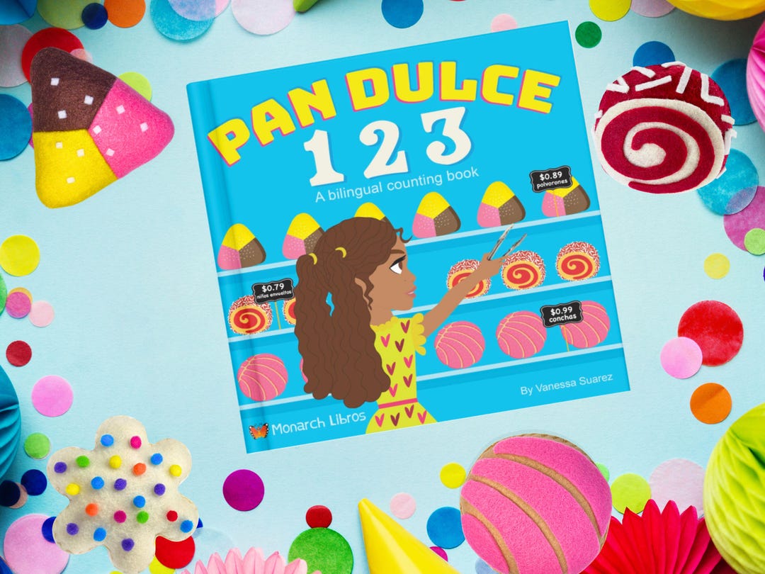 Bilingual English Spanish Counting Book | Pan Dulce 123 | Toddler ...