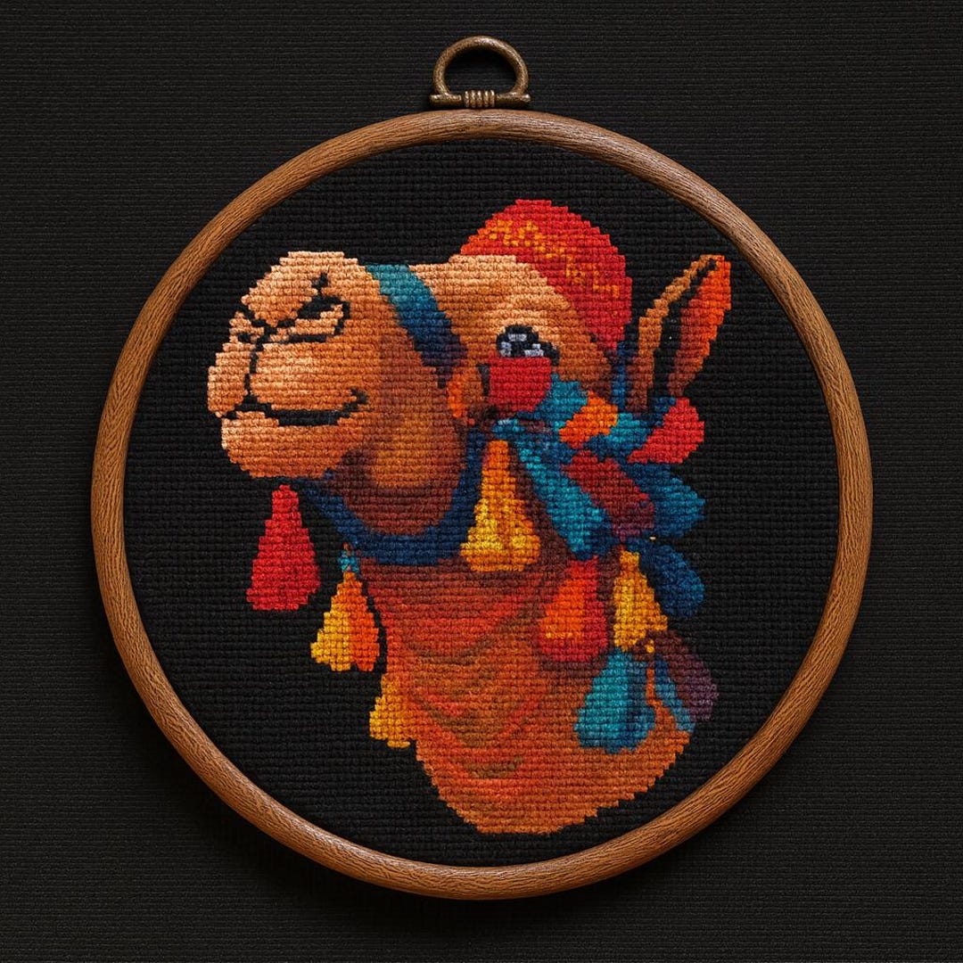 Camel Cross Stitch Patterns - Entomology Embroidery Art (PDF Download ...