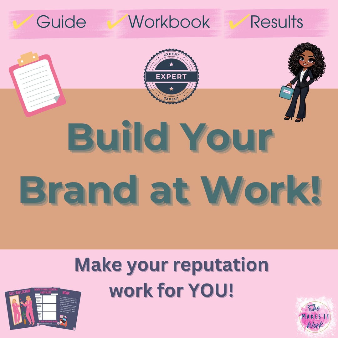 Personal Branding Workbook for Professionals | Build Your Work ...
