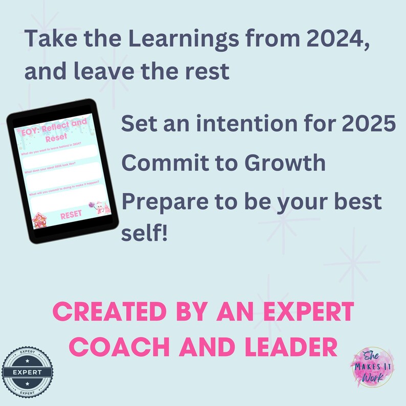 End of Year Reflection & Reset Guide - Etsy
