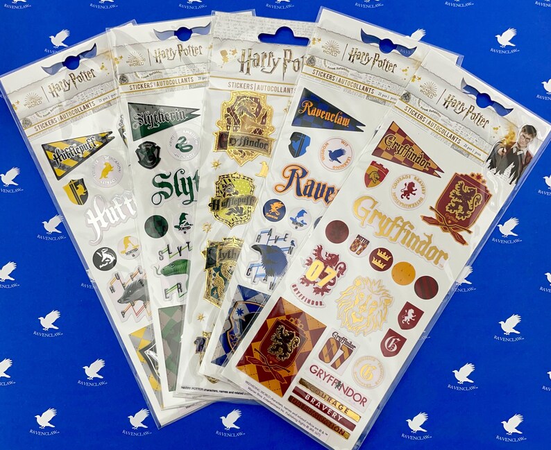 Harry Potter Stickers - Hufflepuff House Pride Enamel Sticker - Etsy