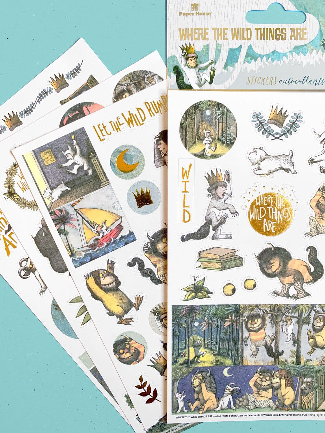 Decorative Stickers - Where the Wild Things Are Sticker Pack ...