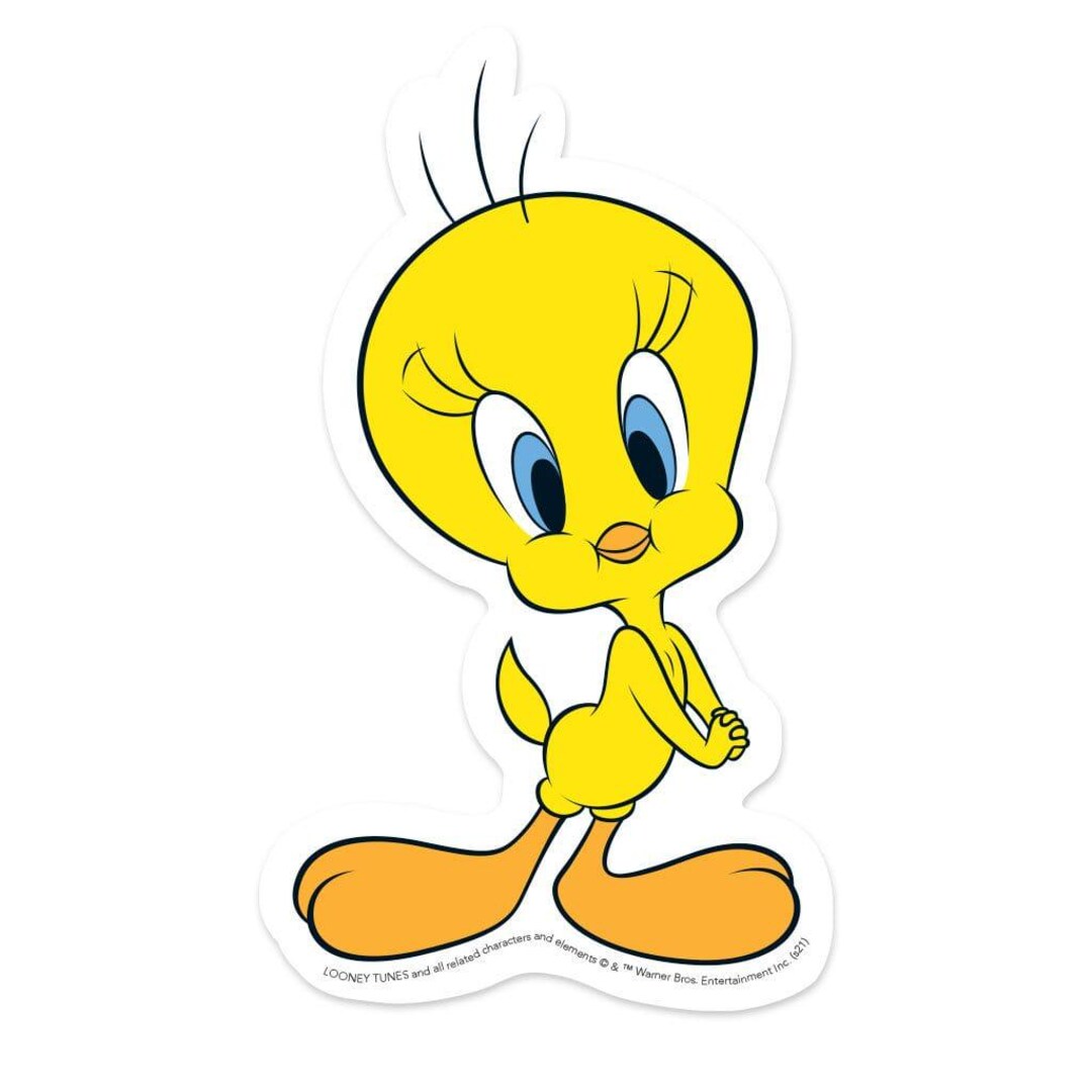 Vinyl Laptop Sticker - Tweety Bird - OFFICIALLY LICENSED - Etsy