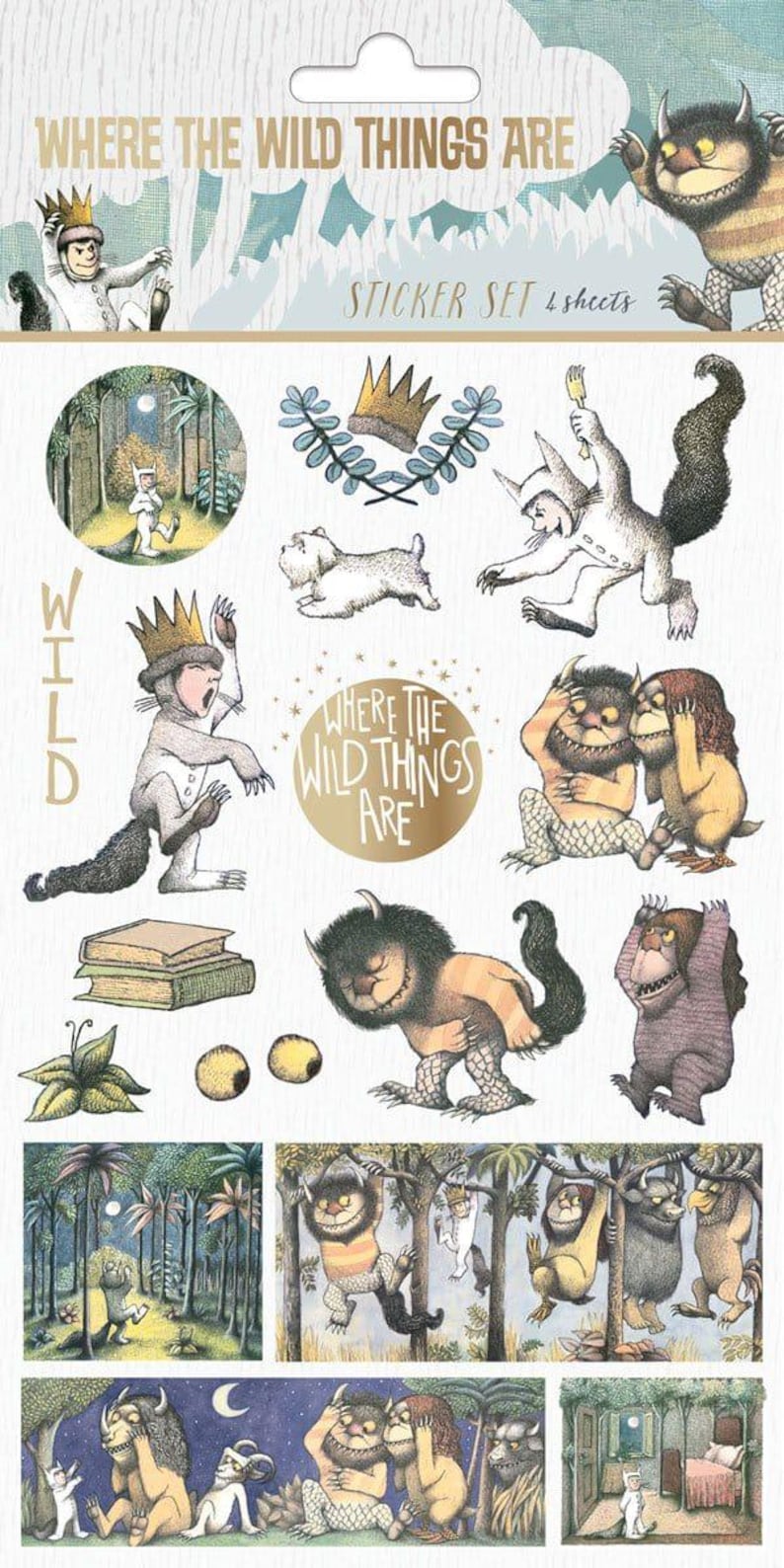 Decorative Stickers - Where the Wild Things Are Sticker Pack ...