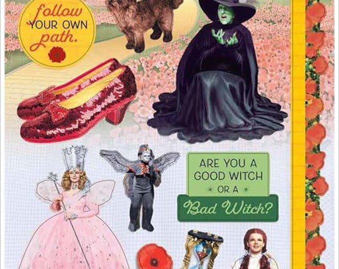 Scrapbook Stickers - Wizard of Oz Cardstock Sticker - OFFICIALLY ...