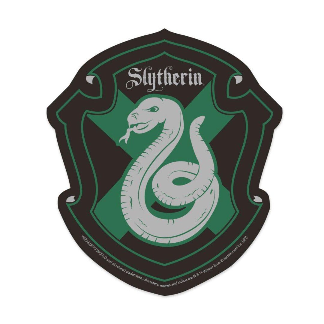 Harry Potter Vinyl Laptop Sticker - Slytherin Shield - OFFICIALLY ...