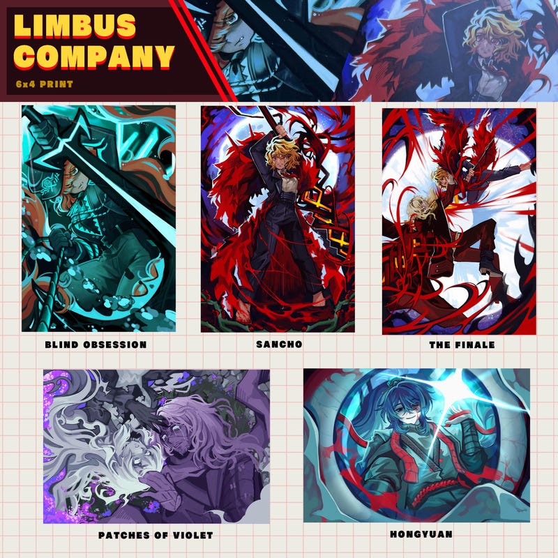 Limbus Company Mouse Cursor - Etsy Canada