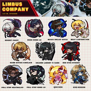 Limbus Company Bumper Sticker - Etsy
