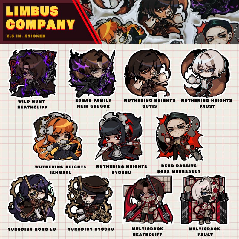 Limbus Company Mouse Cursor - Etsy Canada