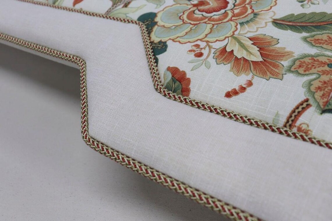 Custom SCALLOPED Window CORNICES Pelmet Box Elegant and Easy-to-install ...