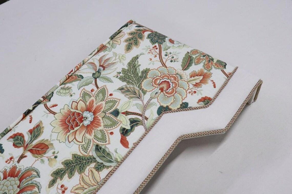 Custom SCALLOPED Window CORNICES Pelmet Box Elegant and Easy-to-install ...