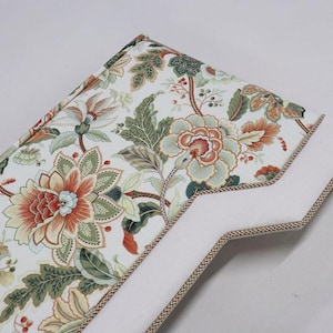 Custom SCALLOPED Window CORNICES Pelmet Box Elegant and Easy-to-install Cornice Valance Board - Etsy