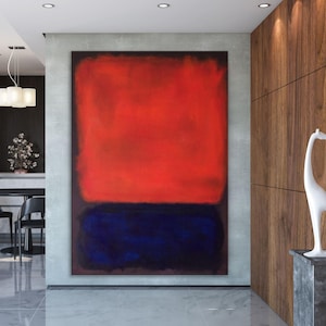 Mark Rothko No.14 1960 Print, Mark Rothko Canvas Print, Mark Rothko ...