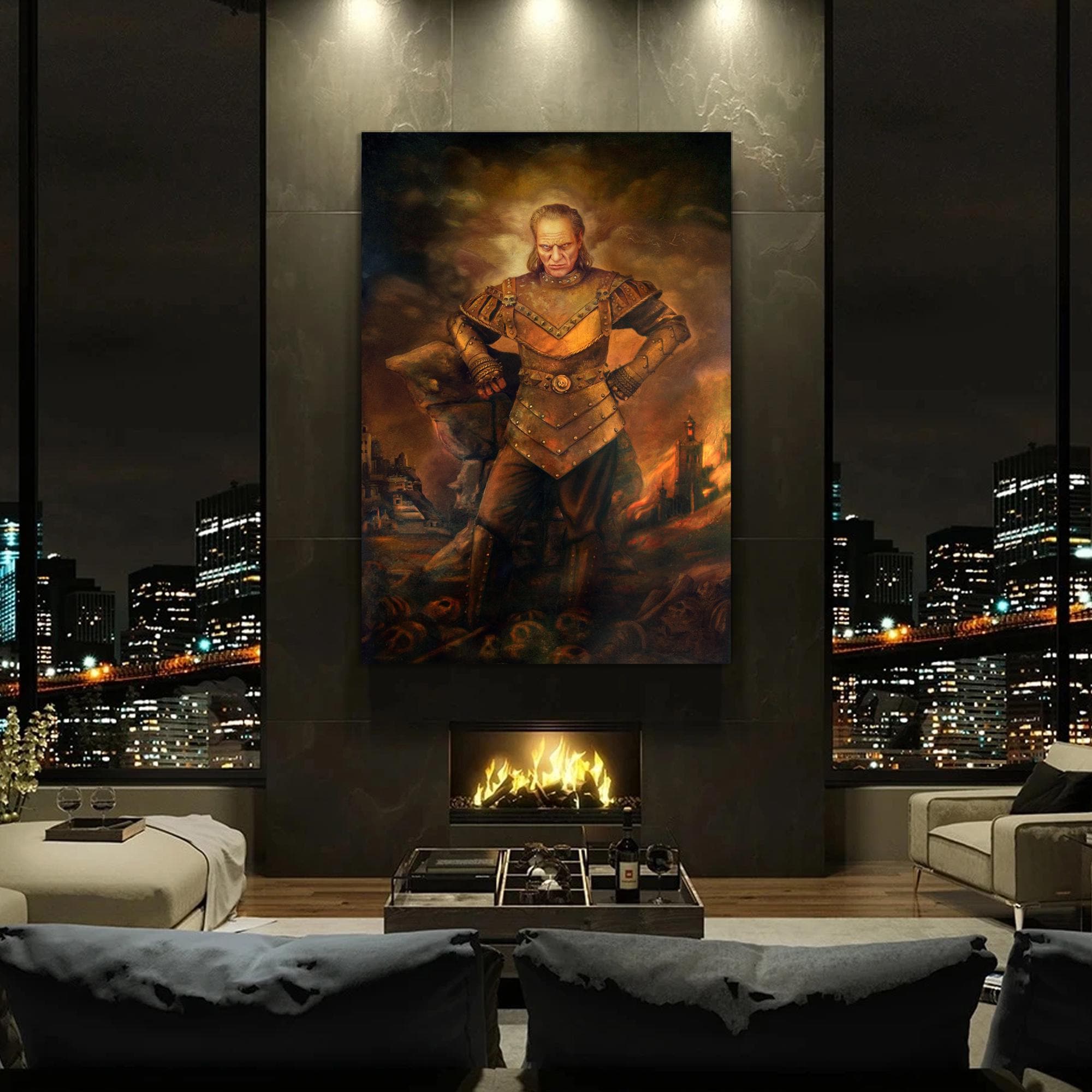 Vigo the Cruel Painting Replica Canvas - Ghostbusters II Wall Art, Vigo ...