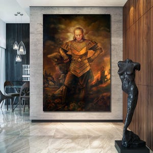 Vigo the Cruel Painting Replica Canvas - Ghostbusters II Wall Art, Vigo ...
