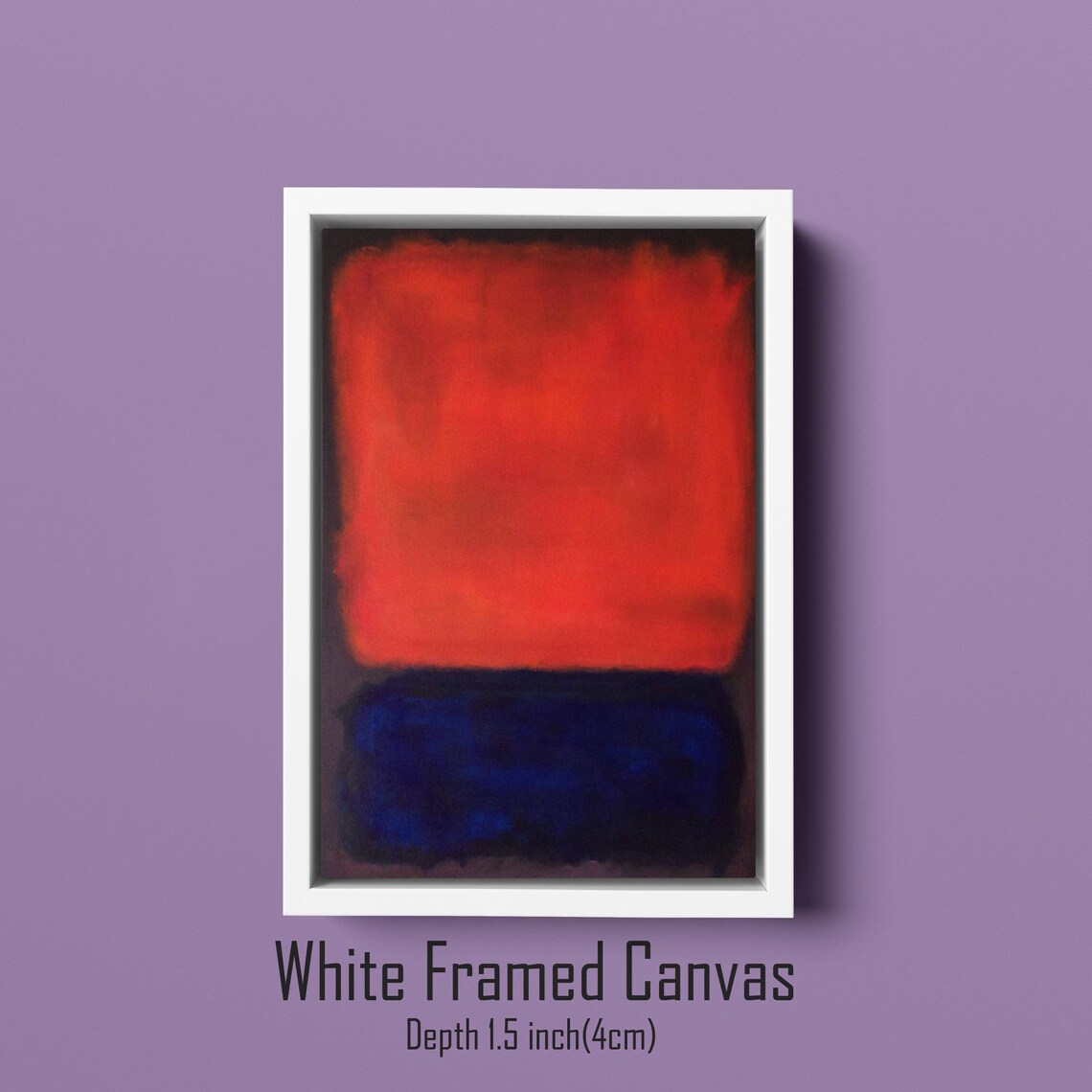 Mark Rothko No.14 1960 Print, Mark Rothko Canvas Print, Mark Rothko ...