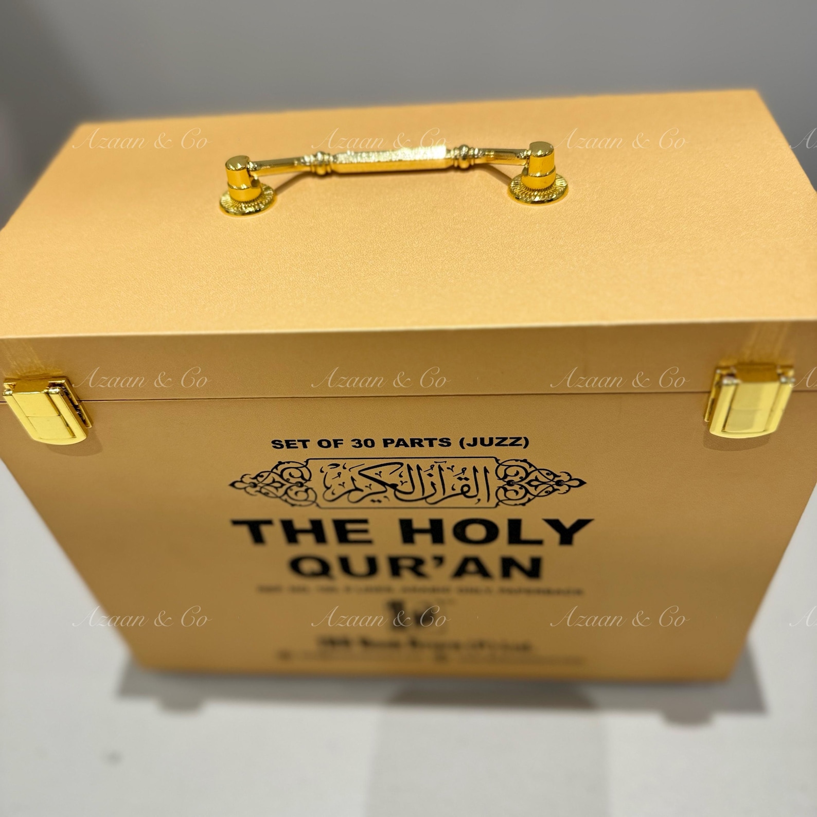 Holy Quran Koran Full Para Kaaba Box Set Quran 30 Individual Dual Parts ...