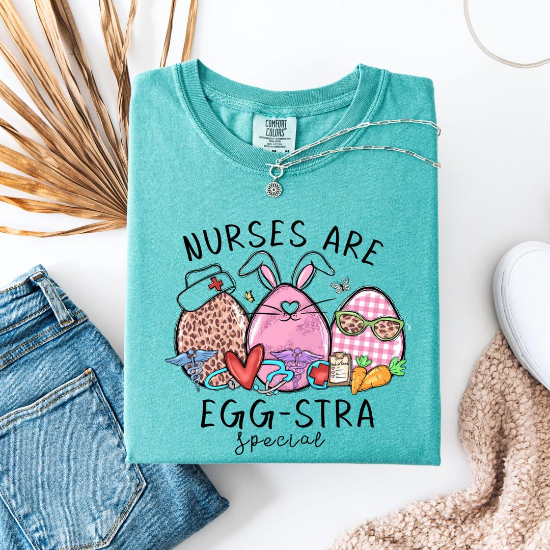 Vintage Nurses Are Egg-stra Special Shirt, Easter Nurse Bunny Tee, Cute Medical Staff Gift ...