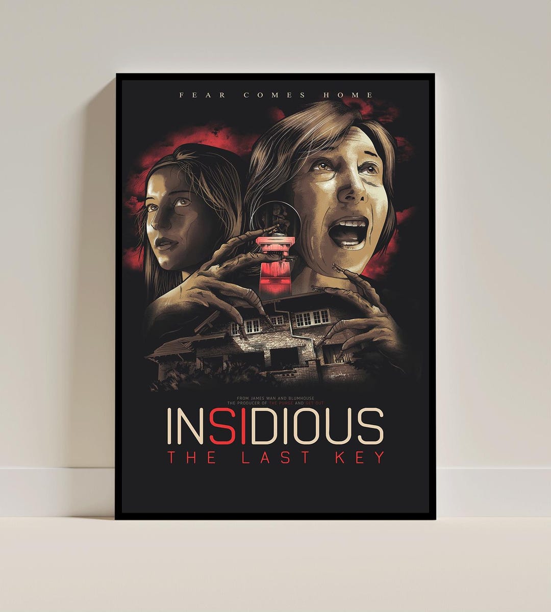 Insidious: the Last Key Canvas Print , Elise Rainier and Josh Lambert ...