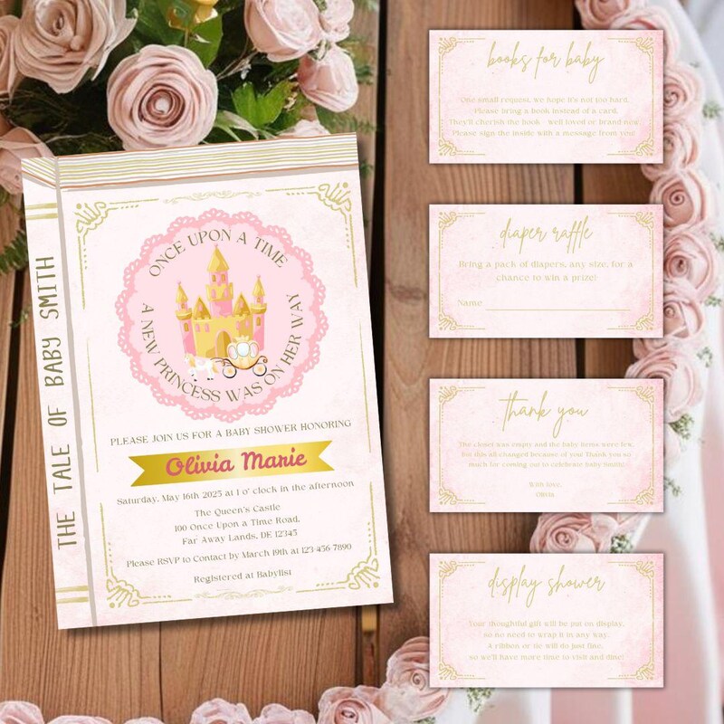 Storybook Invitation - Etsy