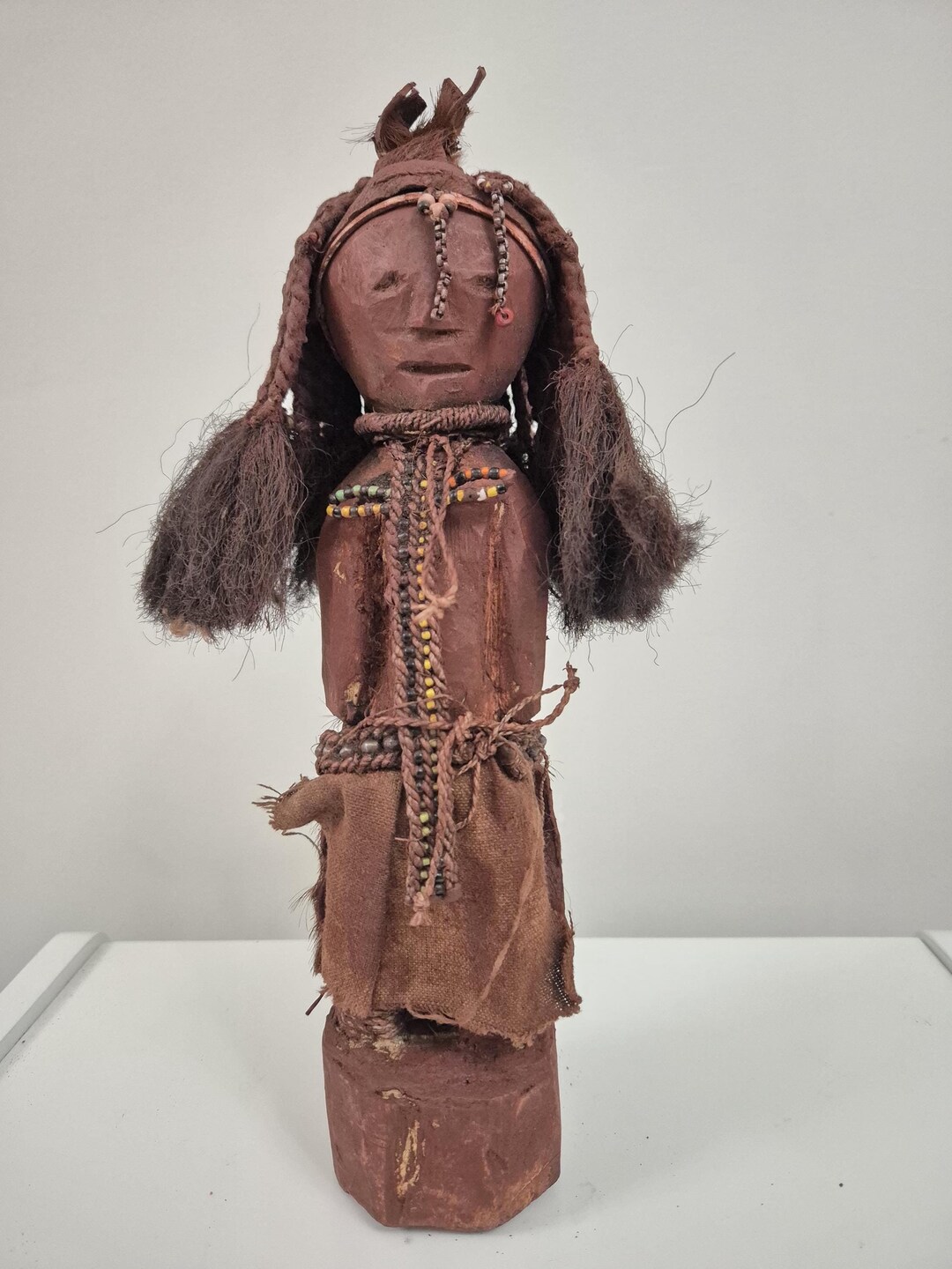 Doll From the Himba Tribe of Southern Angola, Tribal Crafts. African ...