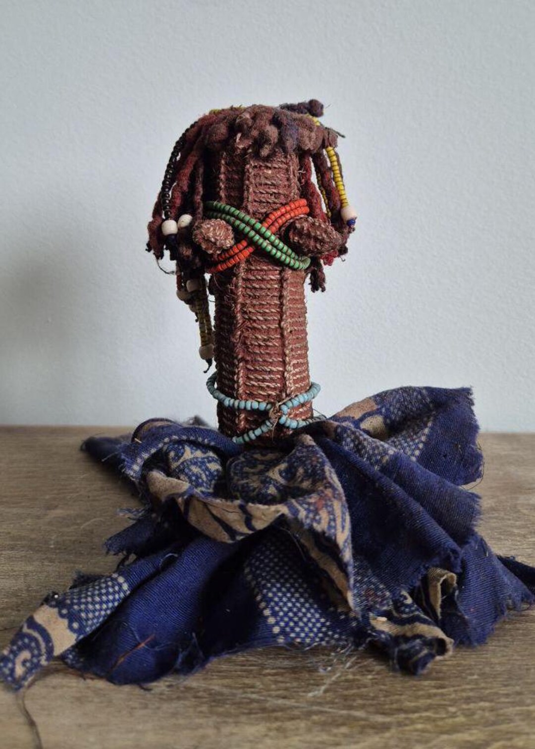 Doll From the Mumuila Tribe of Southern Angola, Tribal Crafts. African ...