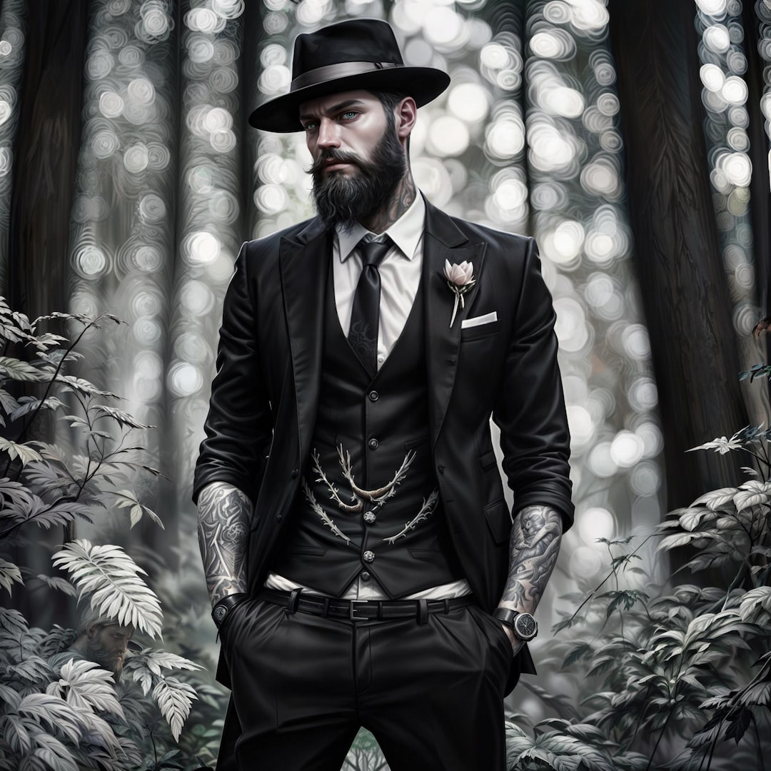 Damian Donnerwald – Elegance Meets Shadow - Etsy