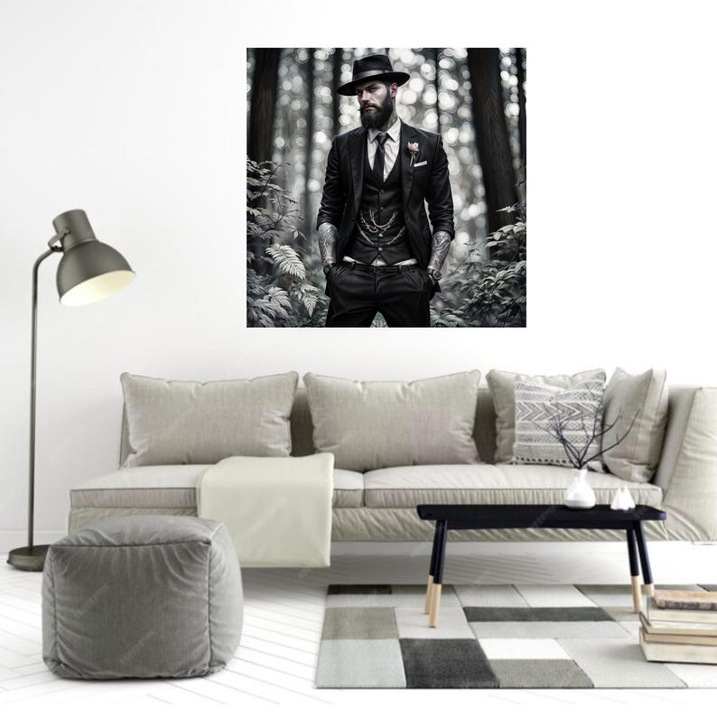 Damian Donnerwald – Elegance Meets Shadow - Etsy