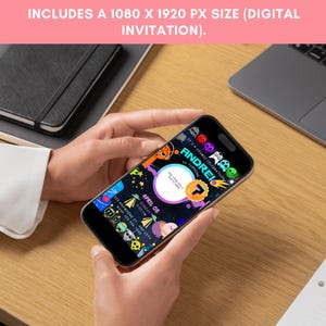 Sprunki Birthday Invitation Template, Customizable 5x7 and 1080x1920 ...