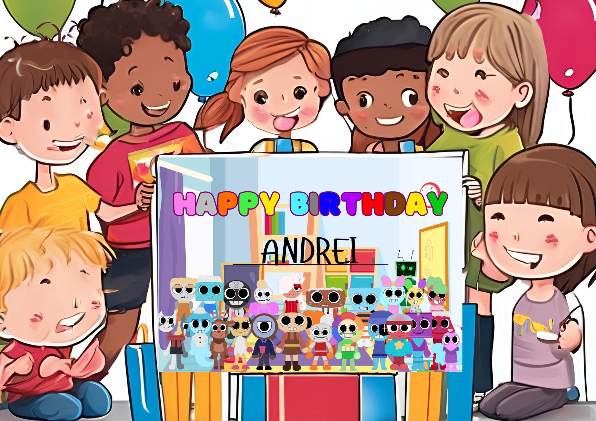 Printable Dandy's World Cupcake Toppers & Birthday Banner – Digital ...