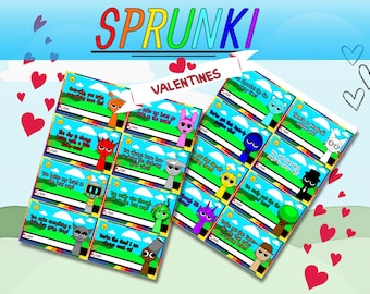 Editable Print-your-own Dandy's World Valentine’s Cards – Digital ...