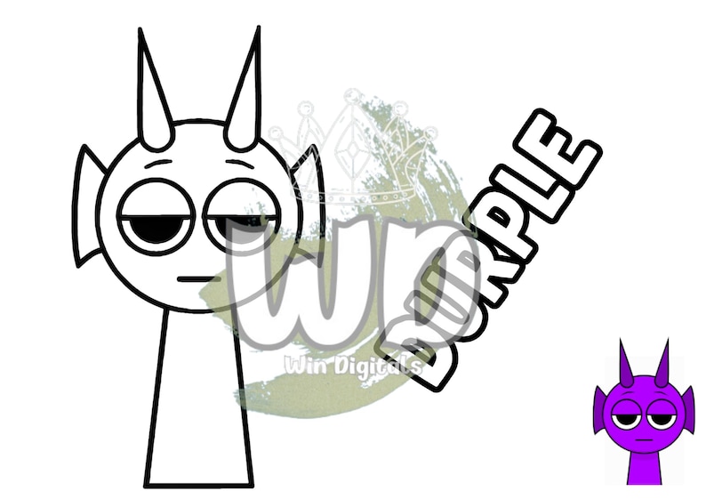 Sprunki Adventures: A World of Quirks and Colors (coloring Printable ...