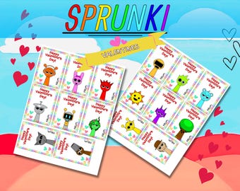 Editable Print-your-own Dandy's World Valentine’s Cards – Digital ...