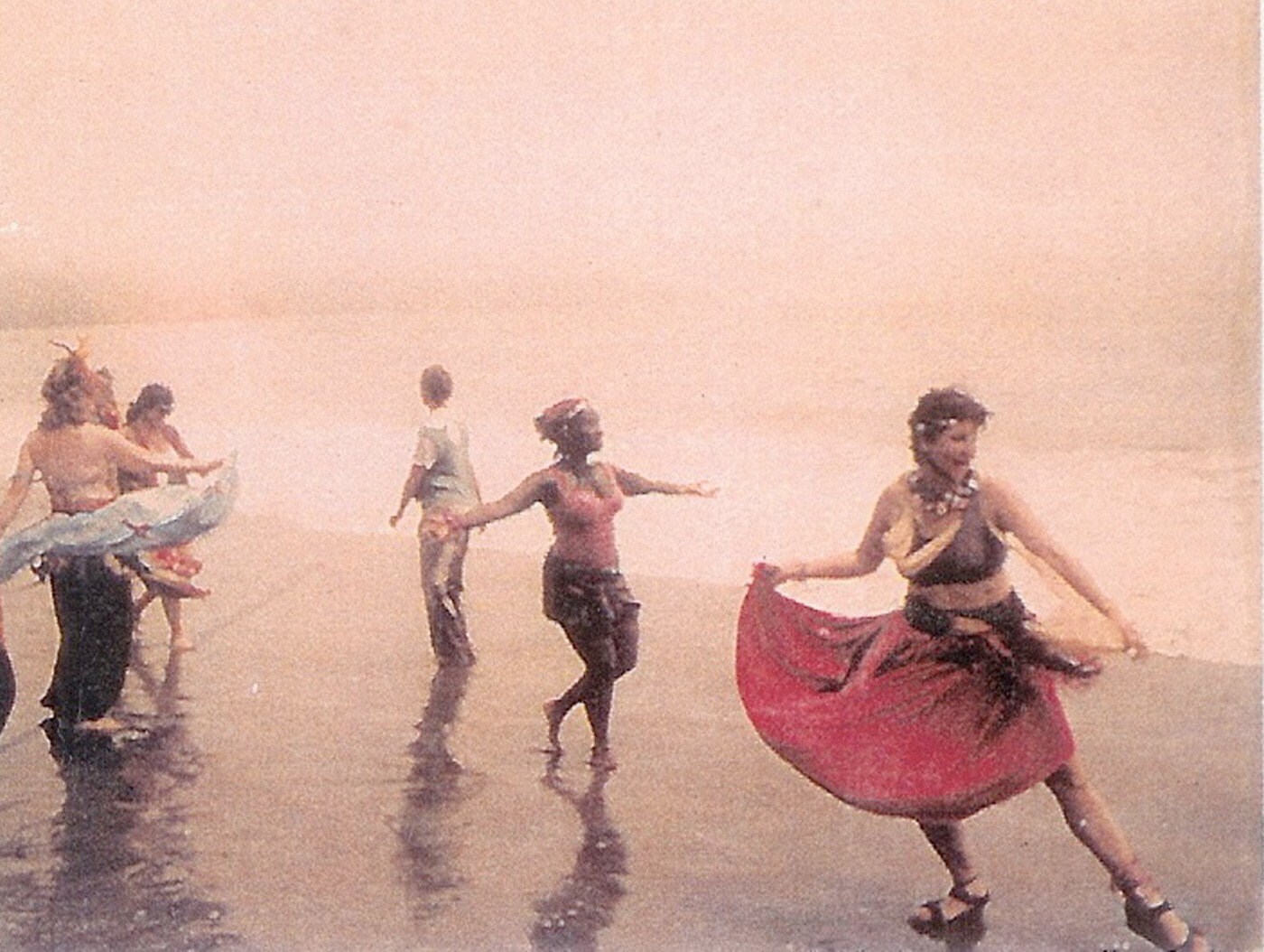 Beach Dancers/ Photo Postcard - Etsy