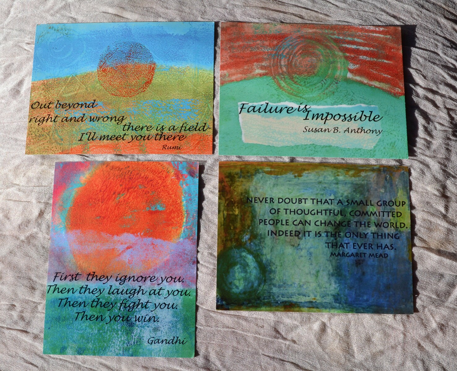 Then You Win.../ Art Postcard - Etsy