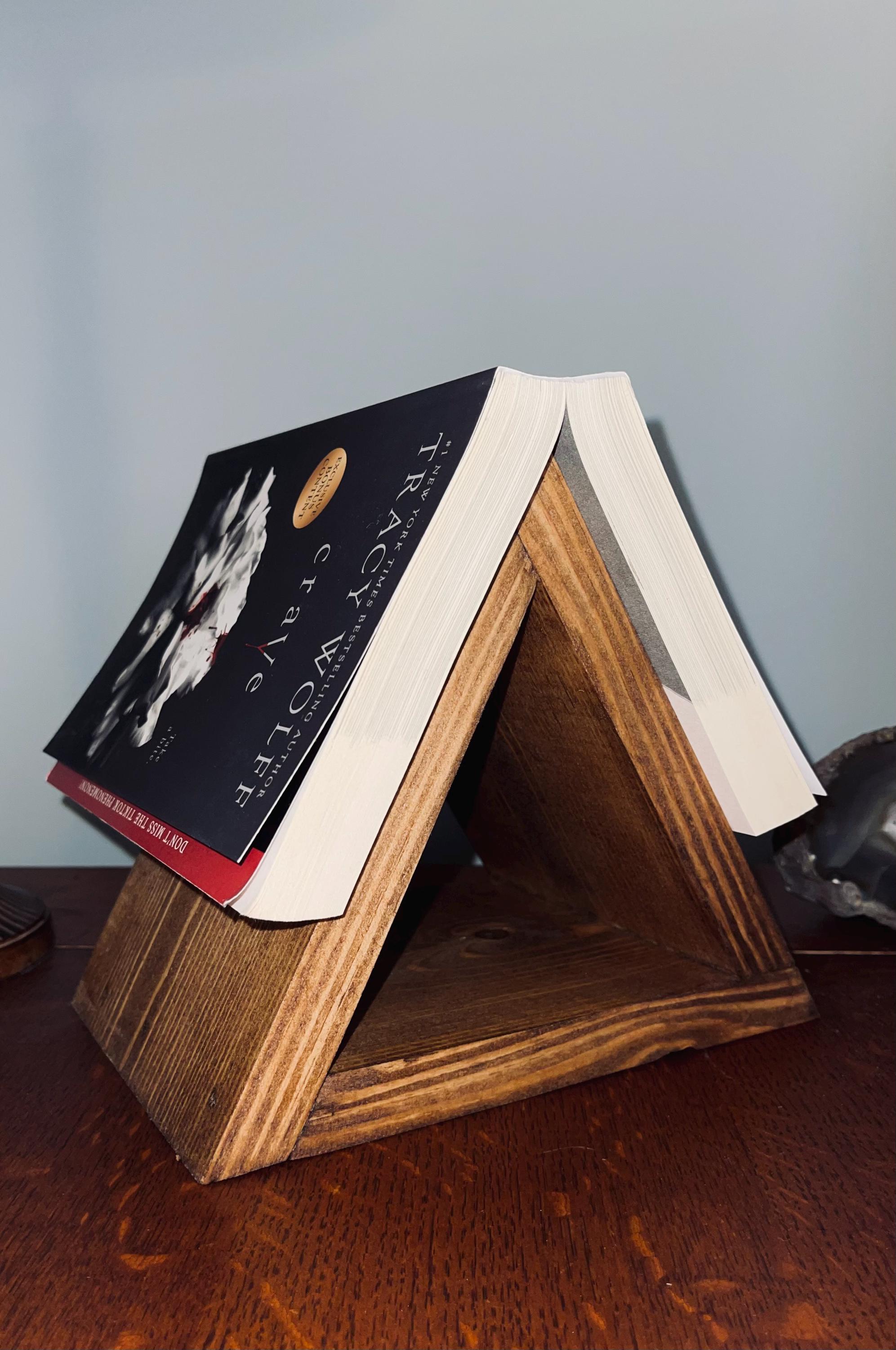 Book Holder | Wooden Bookmark - Etsy