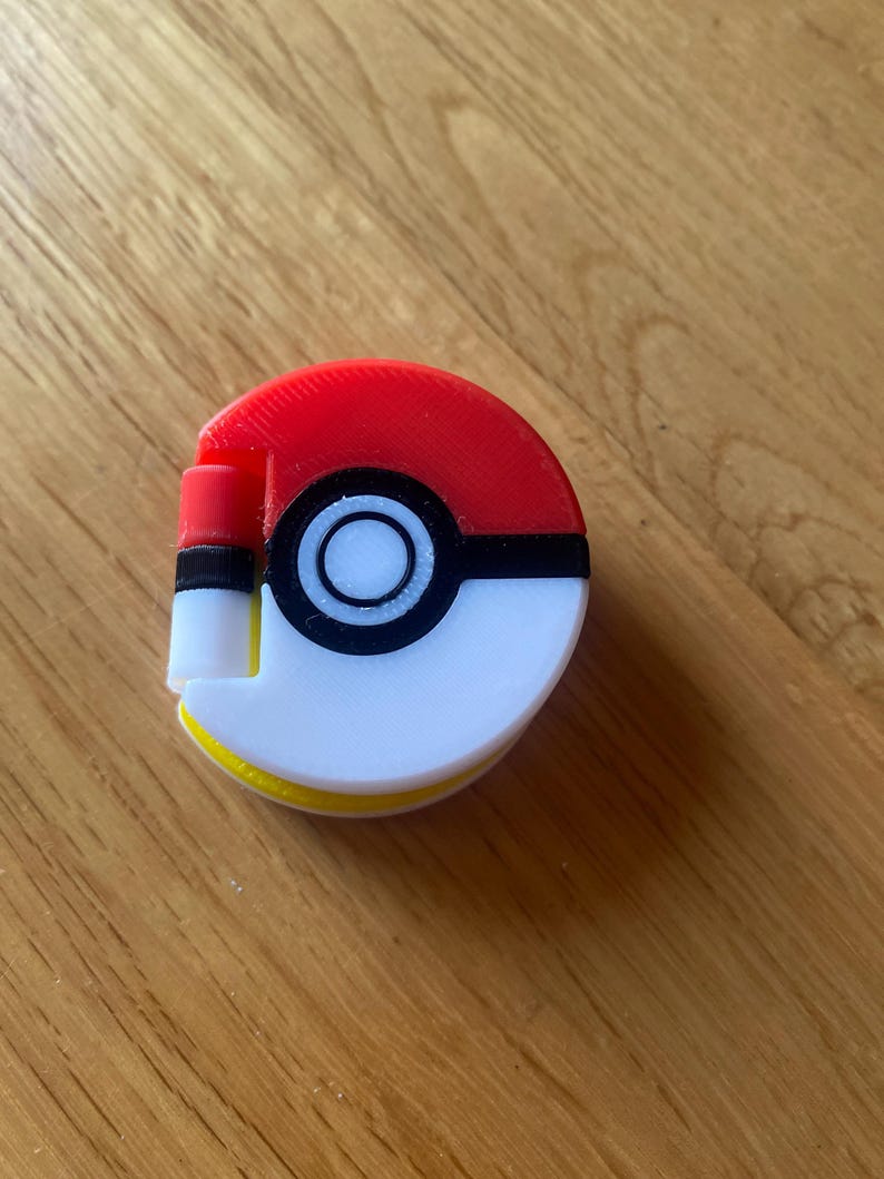 3D Printed Pokemon Pokeball Fidget Toy - Etsy UK
