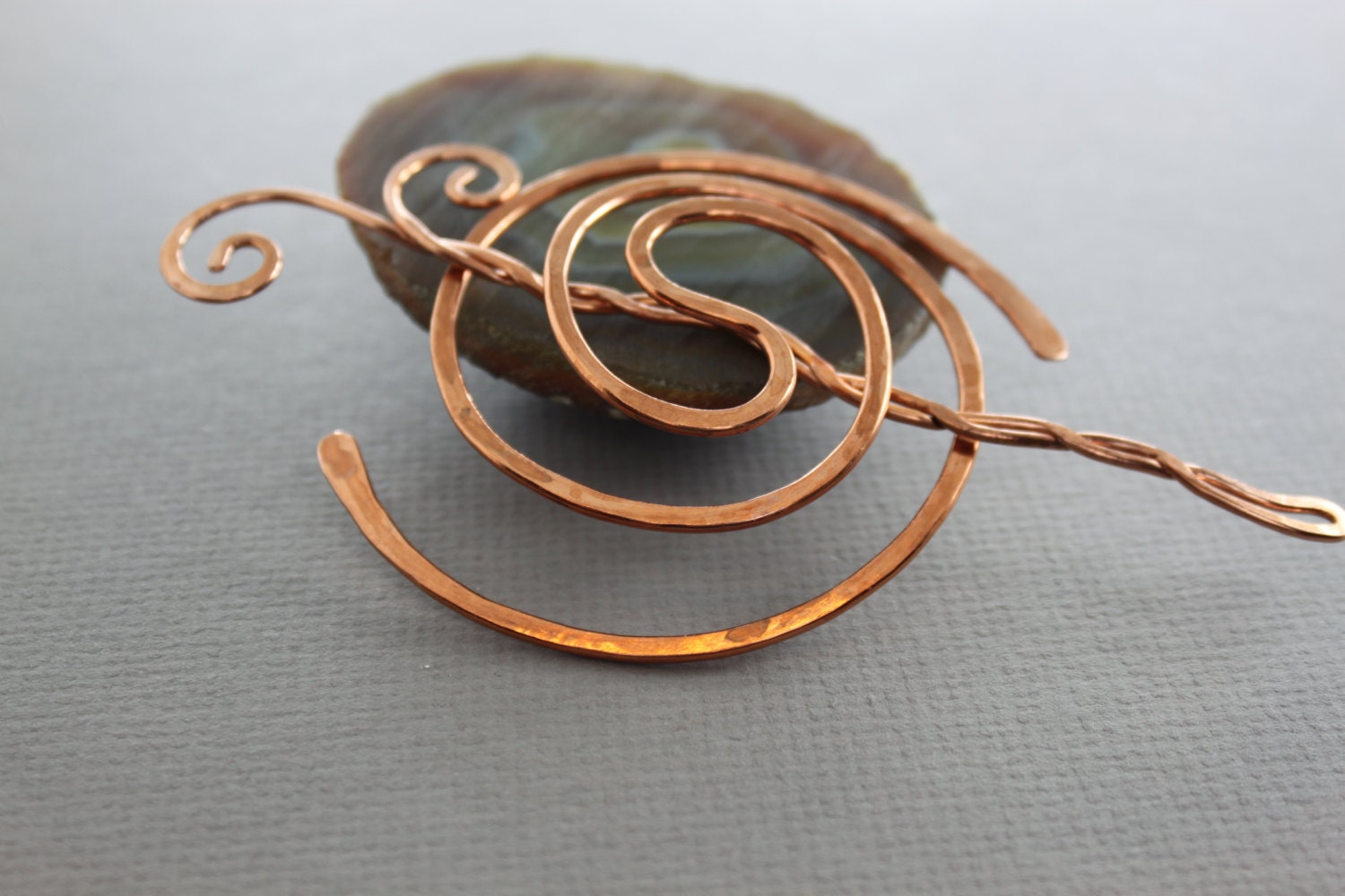 Spiral Bun Cage Metal Hair Cage Hair Slide Hair Accessory - Etsy