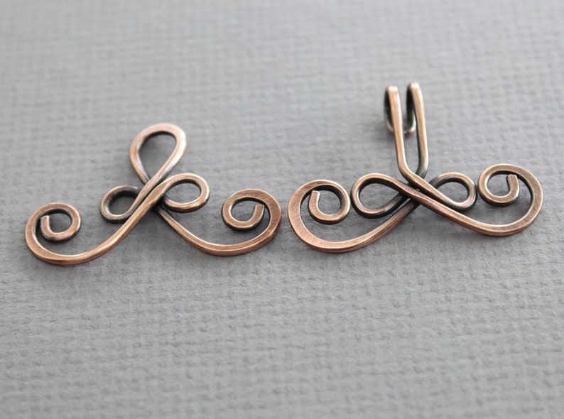 Handmade Copper Celtic Knot Cardigan Clasp - Etsy