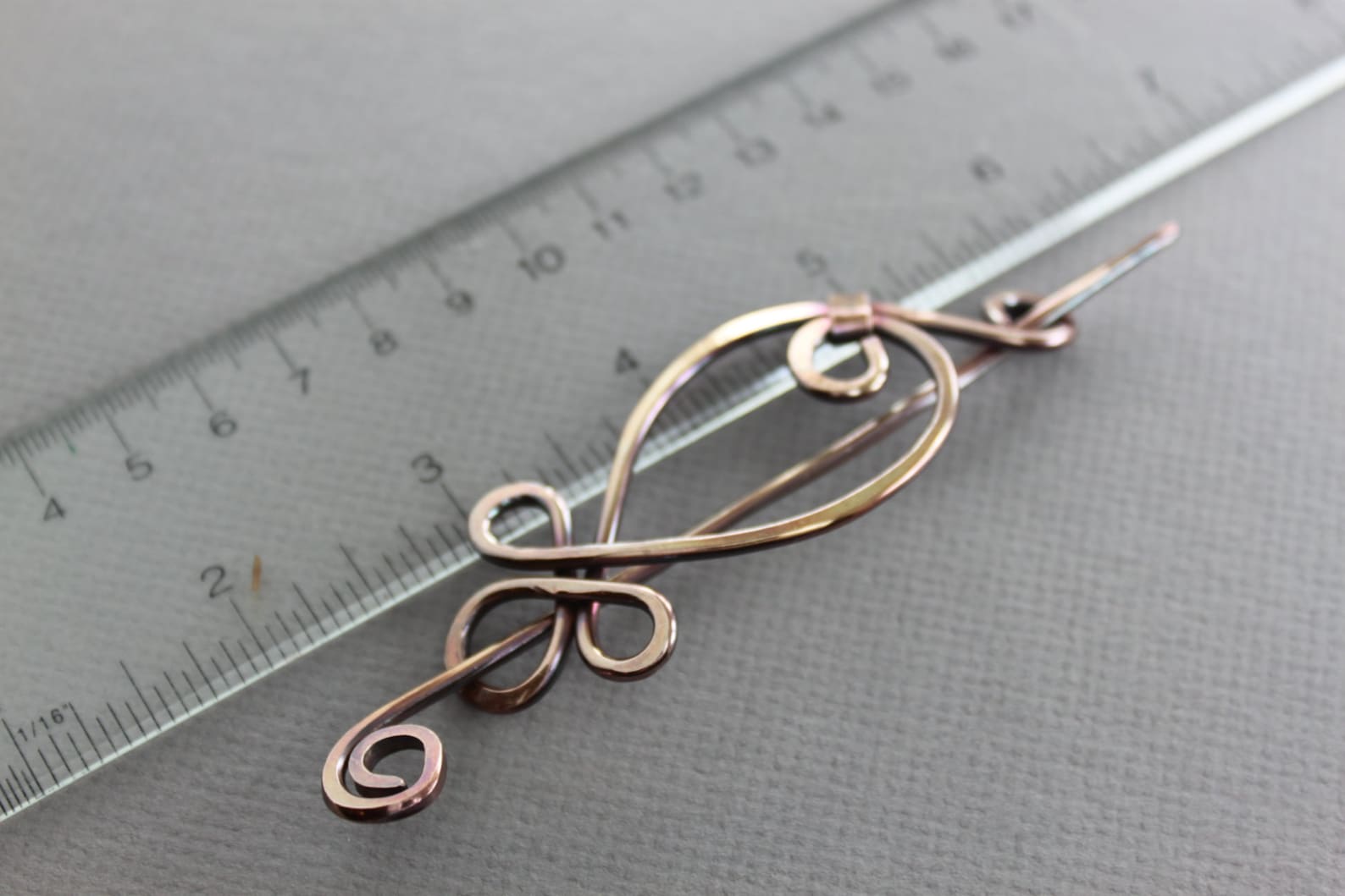 Celtic Knot Hair Pin or Shawl Pin Hair Pin Hair Barrette - Etsy