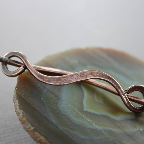 Copper Shawl Pin - Etsy