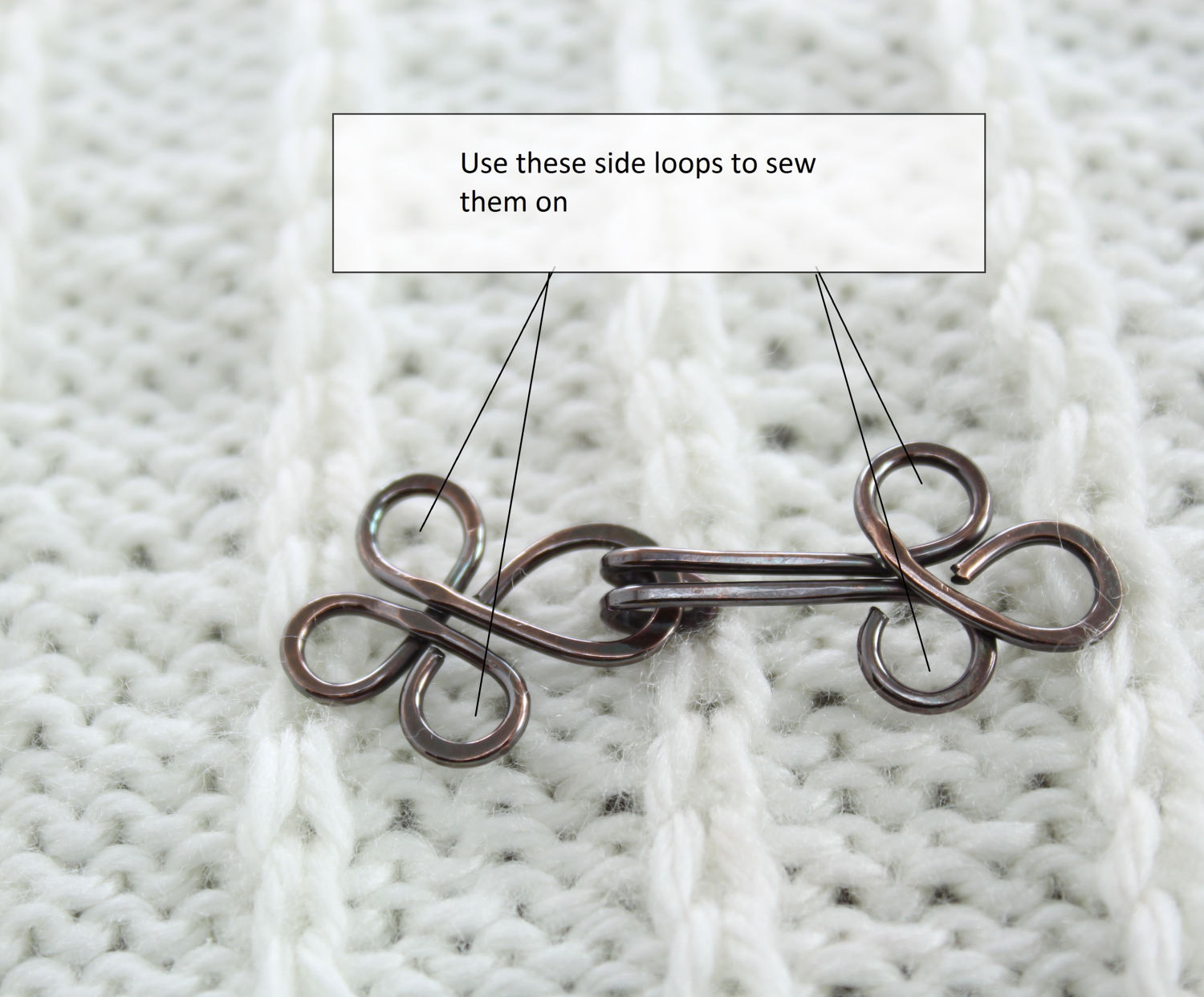 Handmade Spiral Copper Cardigan Clasp or Sweater Clasp for - Etsy Canada