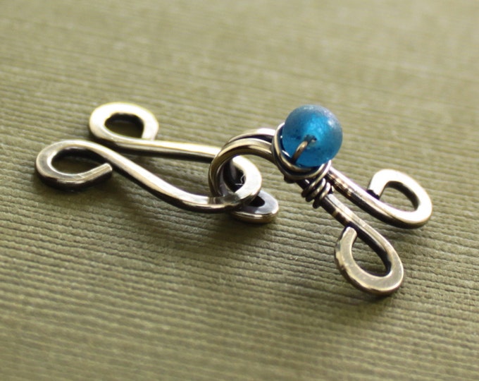 Handmade Brass Cardigan or Sweater Hook Clasp for Knit and - Etsy