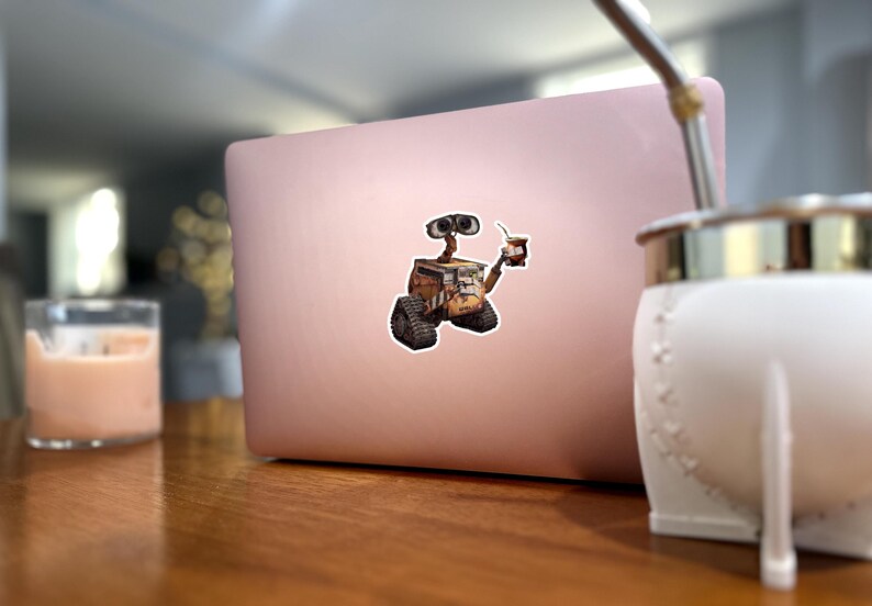 Wall-e With Yerba Mate Sticker | Cute Robot Movie Character | Argentina ...
