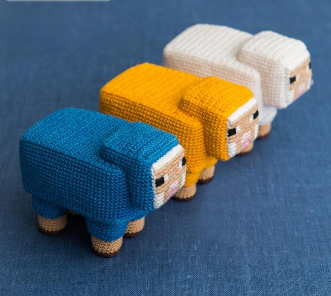 DIY Crochet Sheep PATTERN PDF - Easy Amigurumi Lamb Pattern - Meemi the ...
