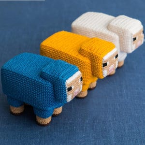 DIY Crochet Sheep PATTERN PDF - Easy Amigurumi Lamb Pattern - Meemi the ...