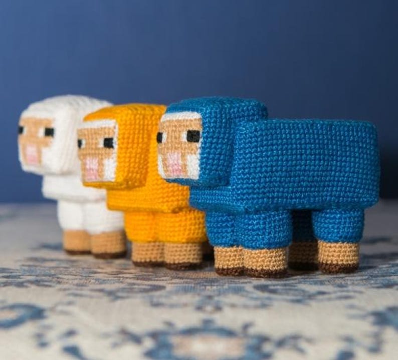 DIY Crochet Sheep PATTERN PDF - Easy Amigurumi Lamb Pattern - Meemi the ...